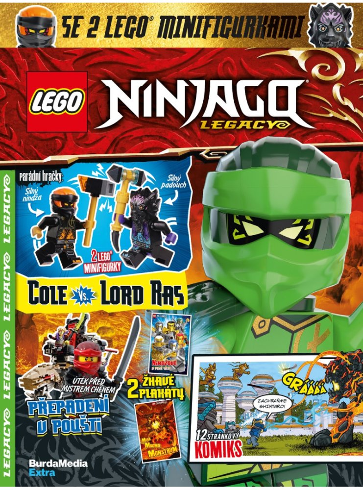 Časopis LEGO® Ninjago Legacy 6/2024 | Důmkostek.cz
