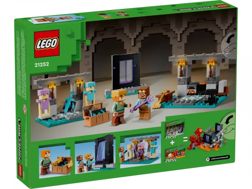 LEGO® Minecraft 21252 Zbrojnice | Důmkostek.cz