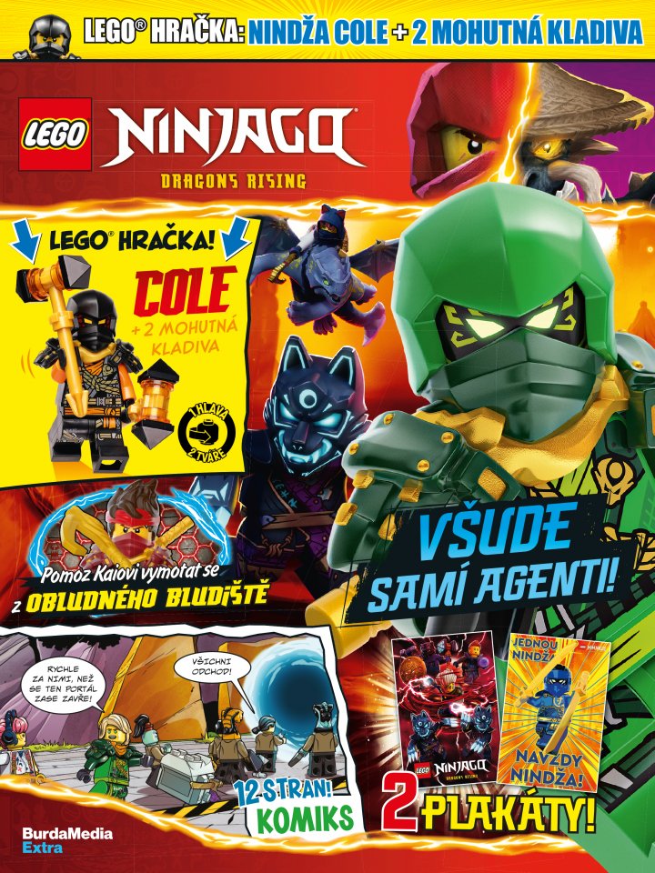 Časopis LEGO® Ninjago 9/2024 | Důmkostek.cz