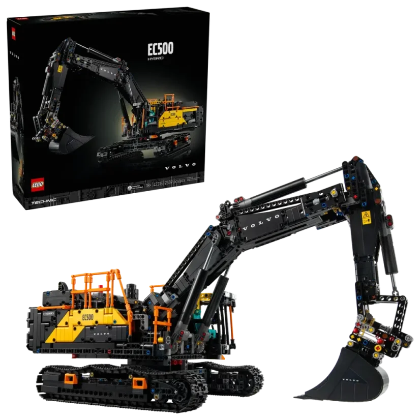 LEGO® Technic 42215 Bagr Volvo EC500 Hybrid | Důmkostek.cz
